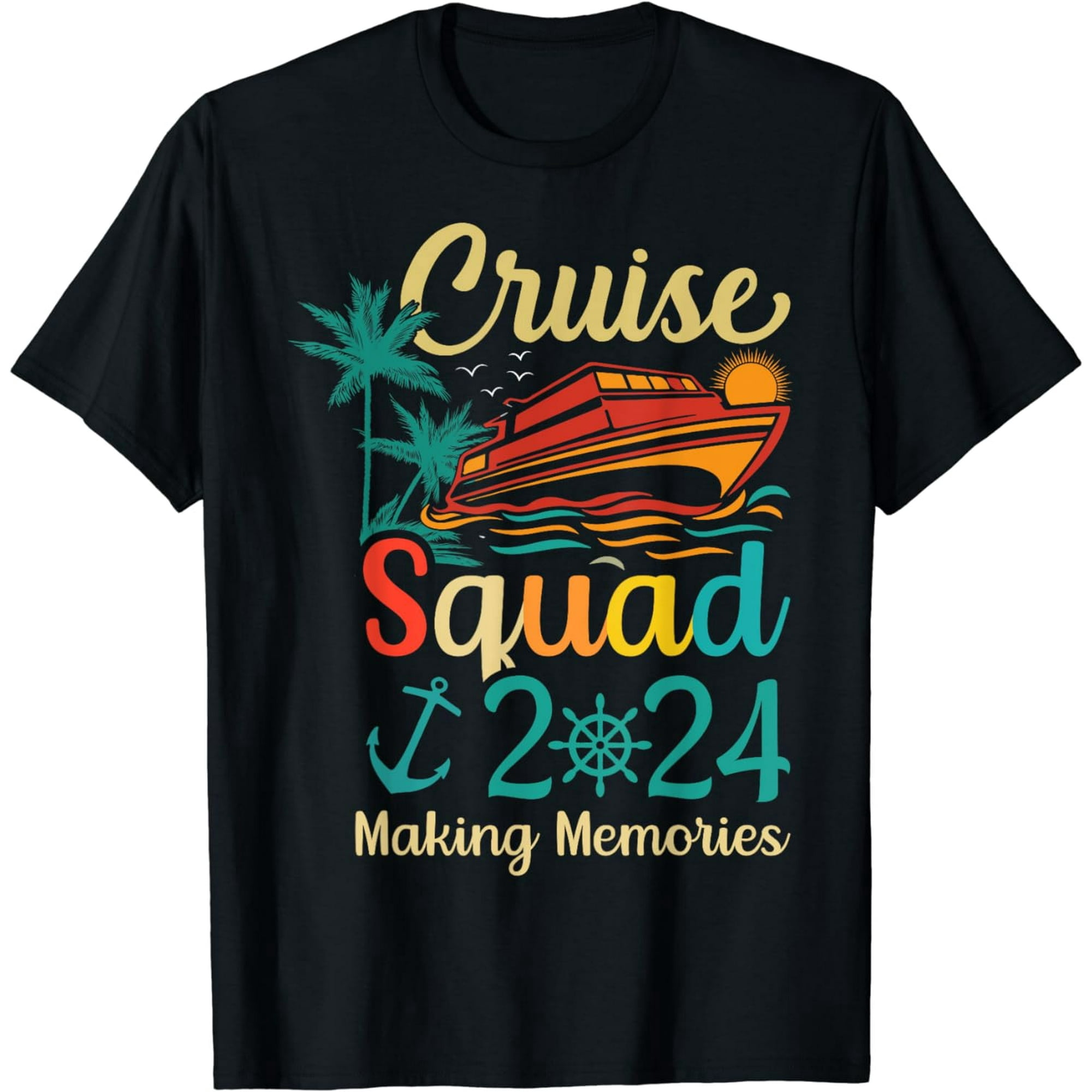 100% pure cotton Sail into Family Vacation Cruise Squad 2024 Making ...