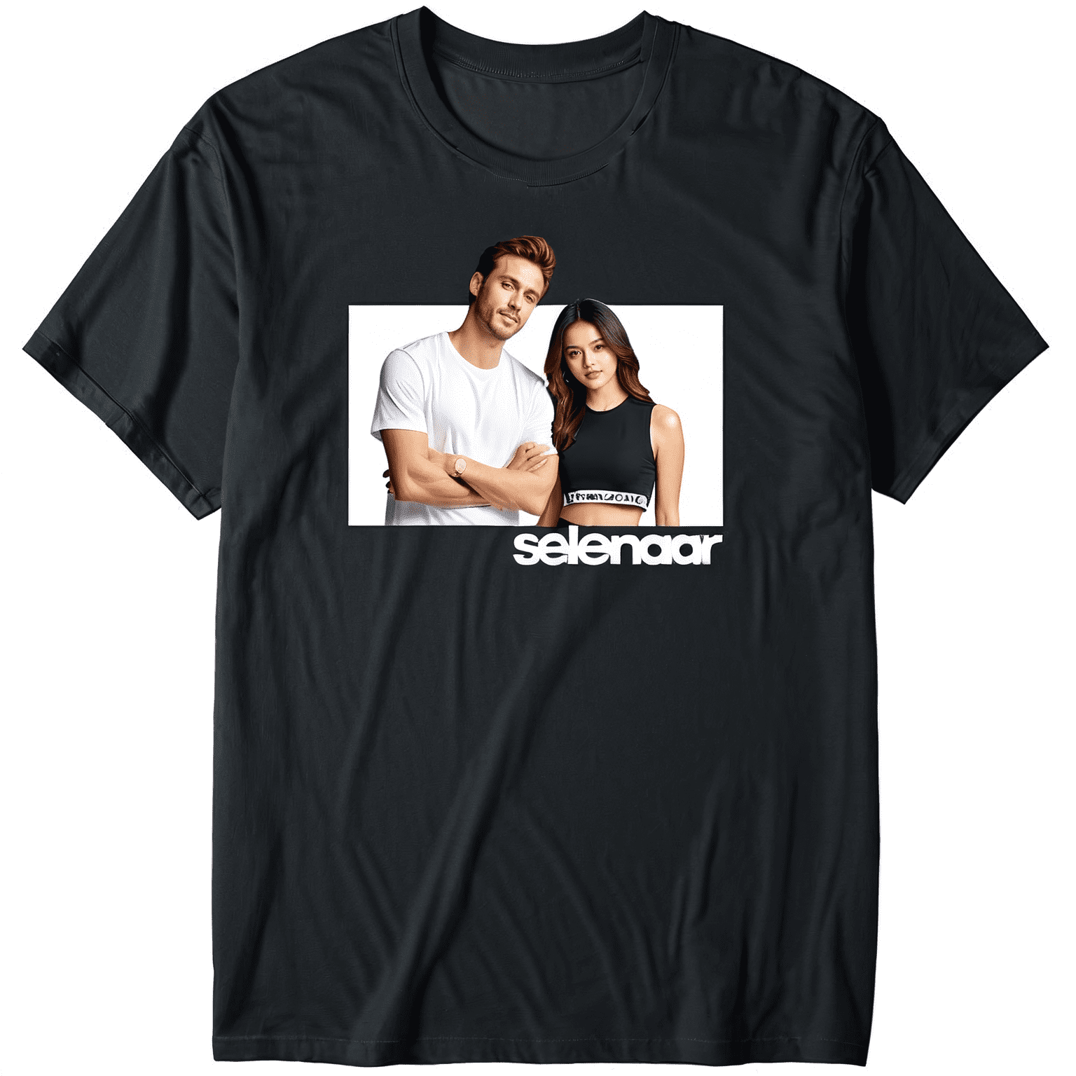 100% pure cotton Selena Photos T-Shirt - Walmart.com
