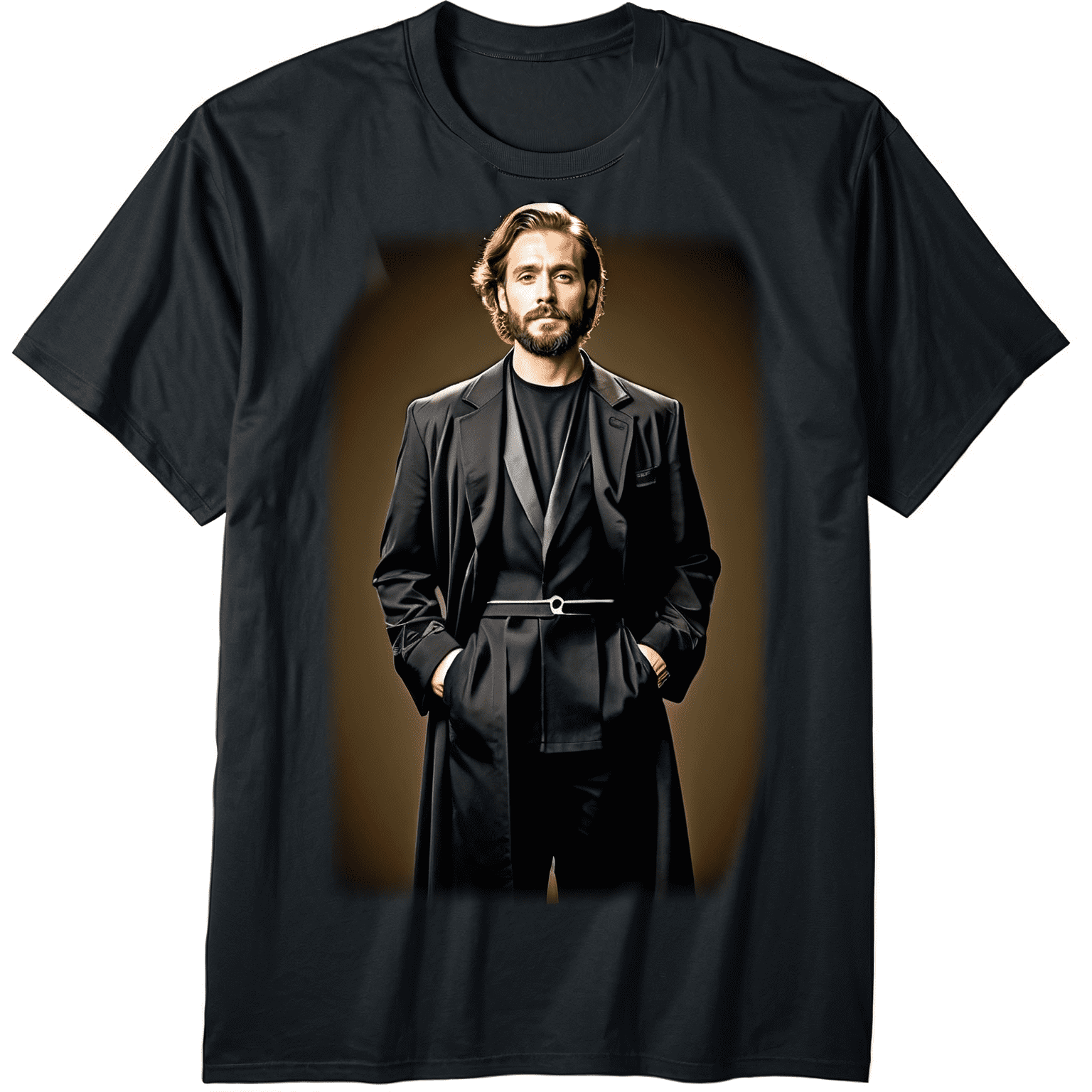 100% pure cotton Sirius Black Wallpaper Portrait T-Shirt - Walmart.com
