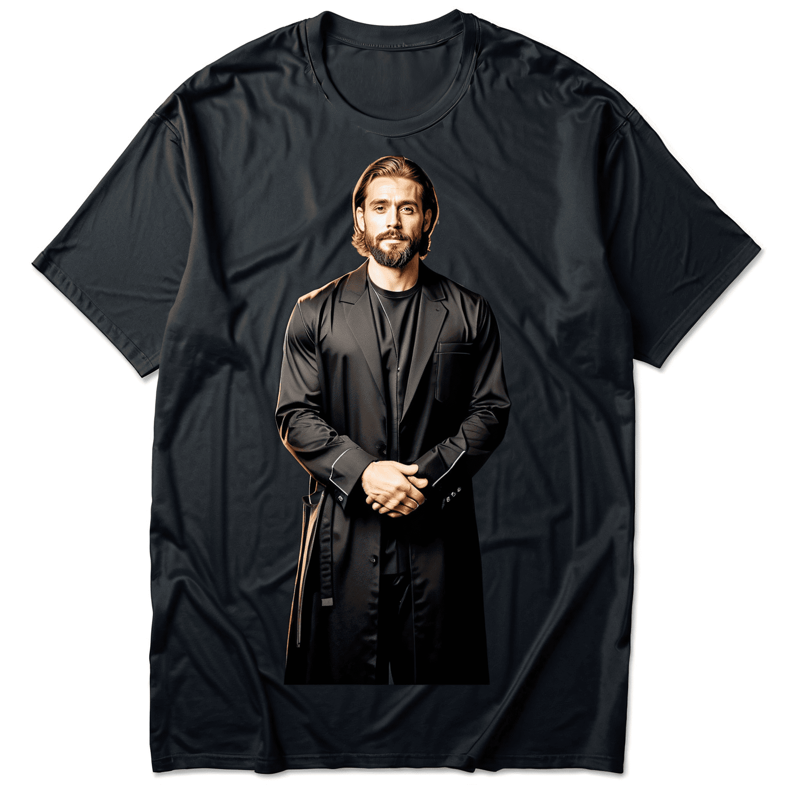 100% pure cotton Sirius Black Wallpaper Portrait T-Shirt - Walmart.com