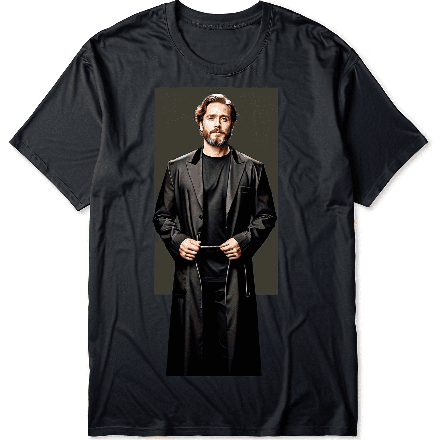 100% pure cotton Sirius Black Wallpaper Portrait T-Shirt - Walmart.com