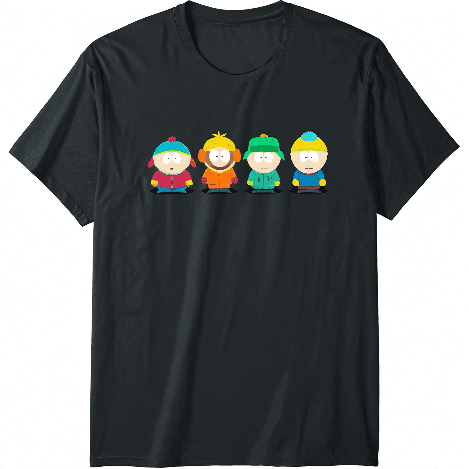 100% pure cotton South Park Gang Behind Logo T-Shirt - Walmart.com