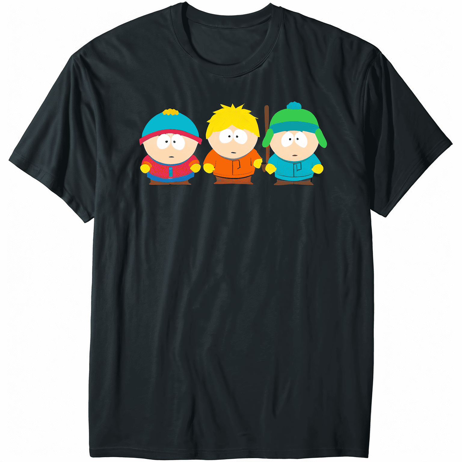 100% pure cotton South Park Gang Behind Logo T-Shirt - Walmart.com