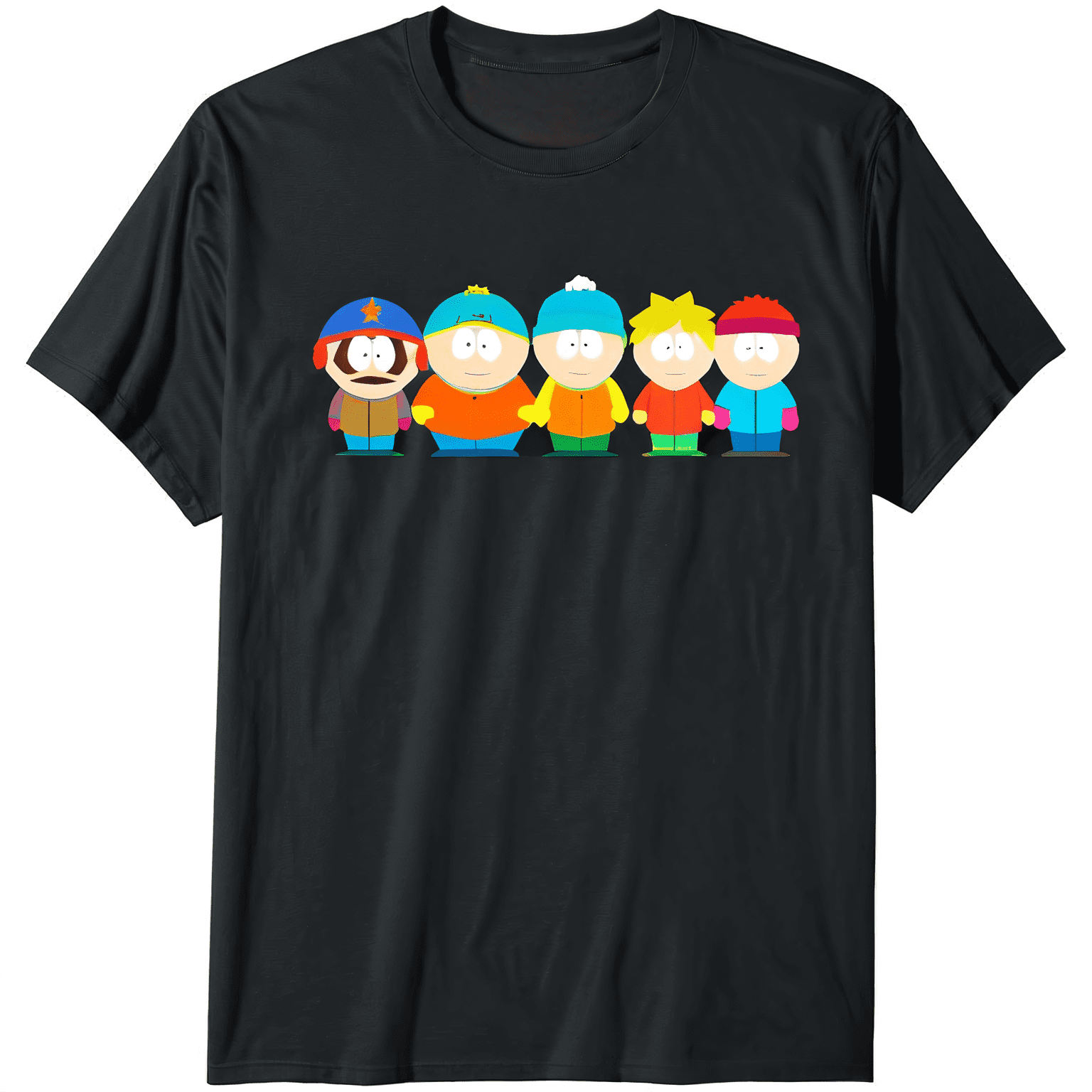 100% pure cotton South Park Gang Behind Logo T-Shirt - Walmart.com