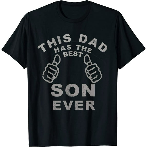100% pure cotton This Dad Has The Best Son Ever Fathers Day Gift From ...