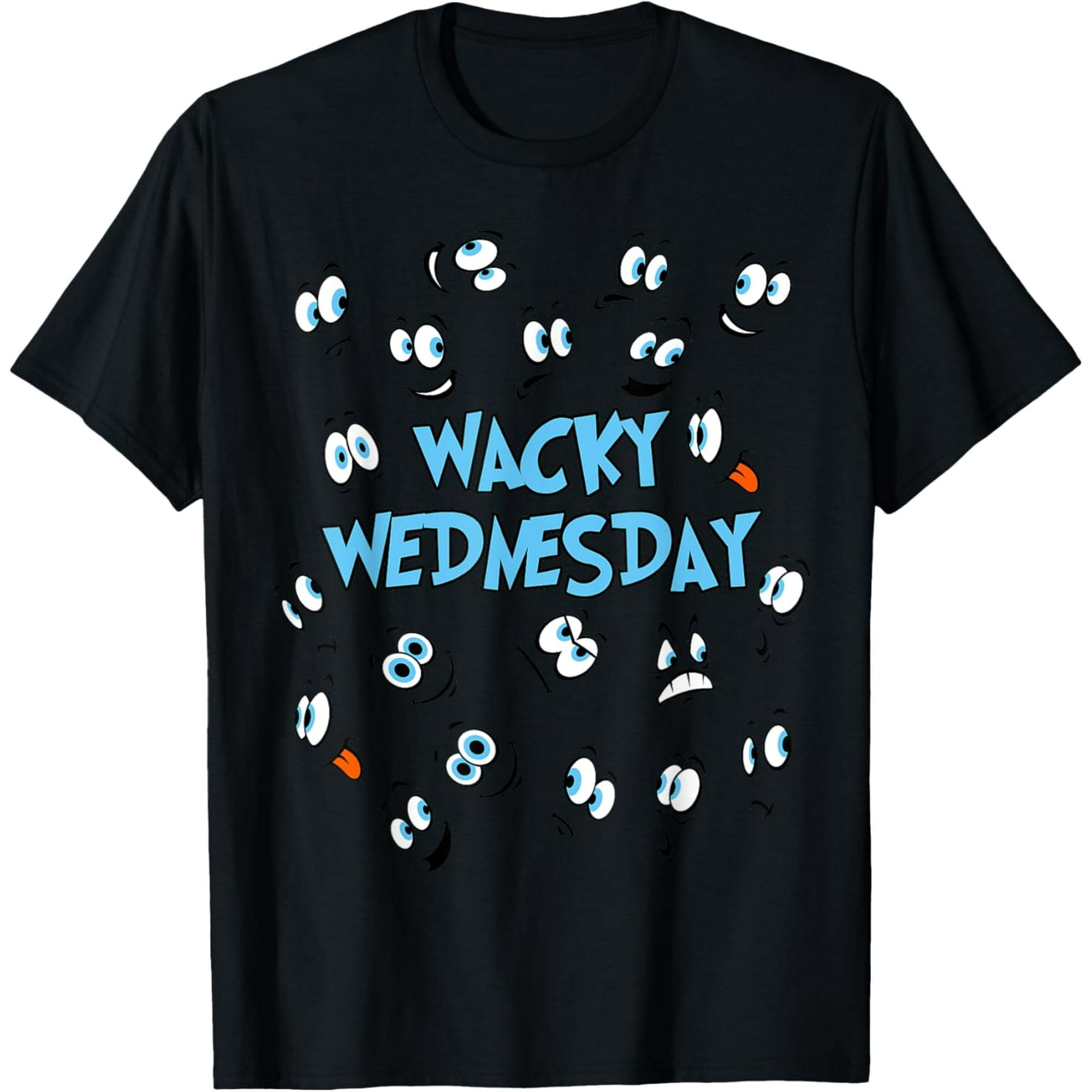 100% pure cotton Wacky Wednesday outfit T-Shirt - Walmart.com