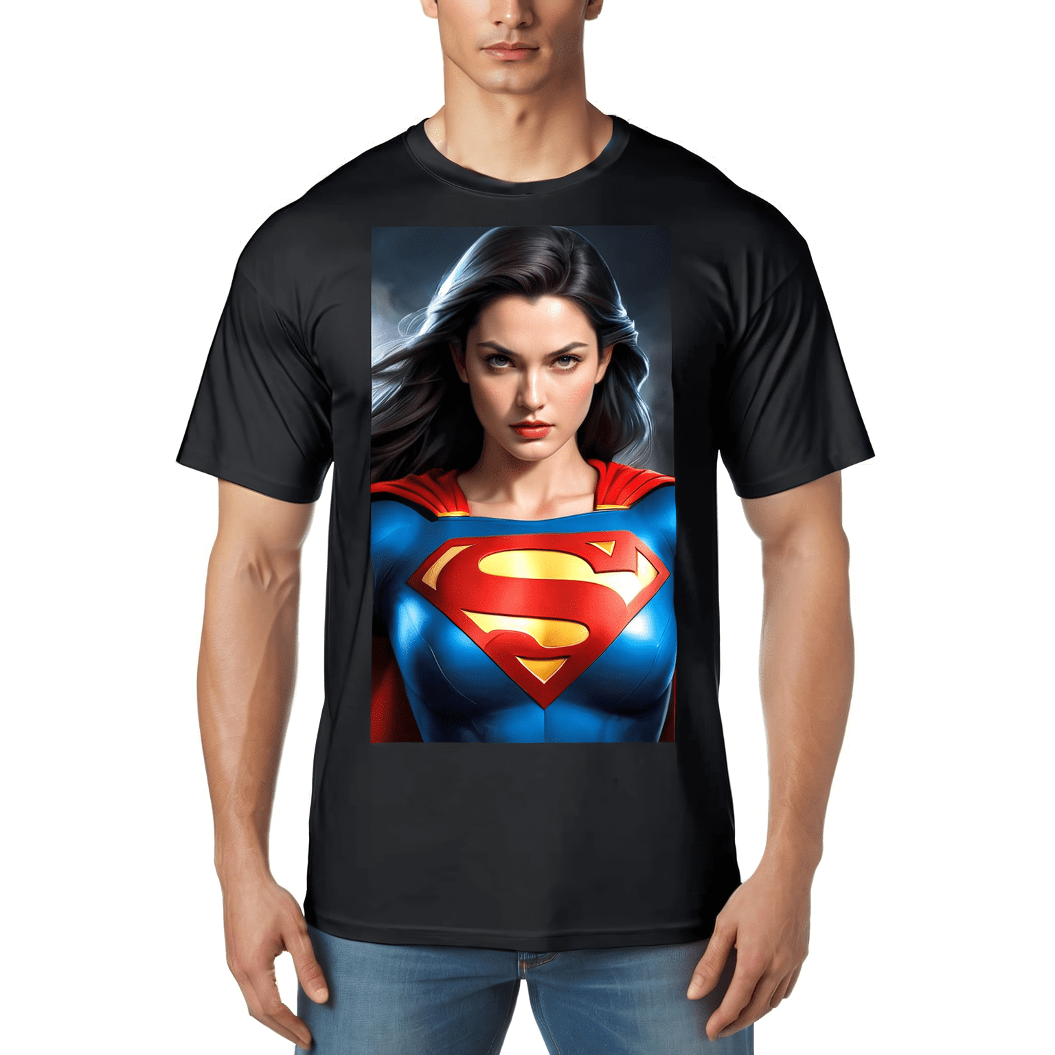100% pure cotton Wonder Woman Movie Arms Crossed T-Shirt - Walmart.com