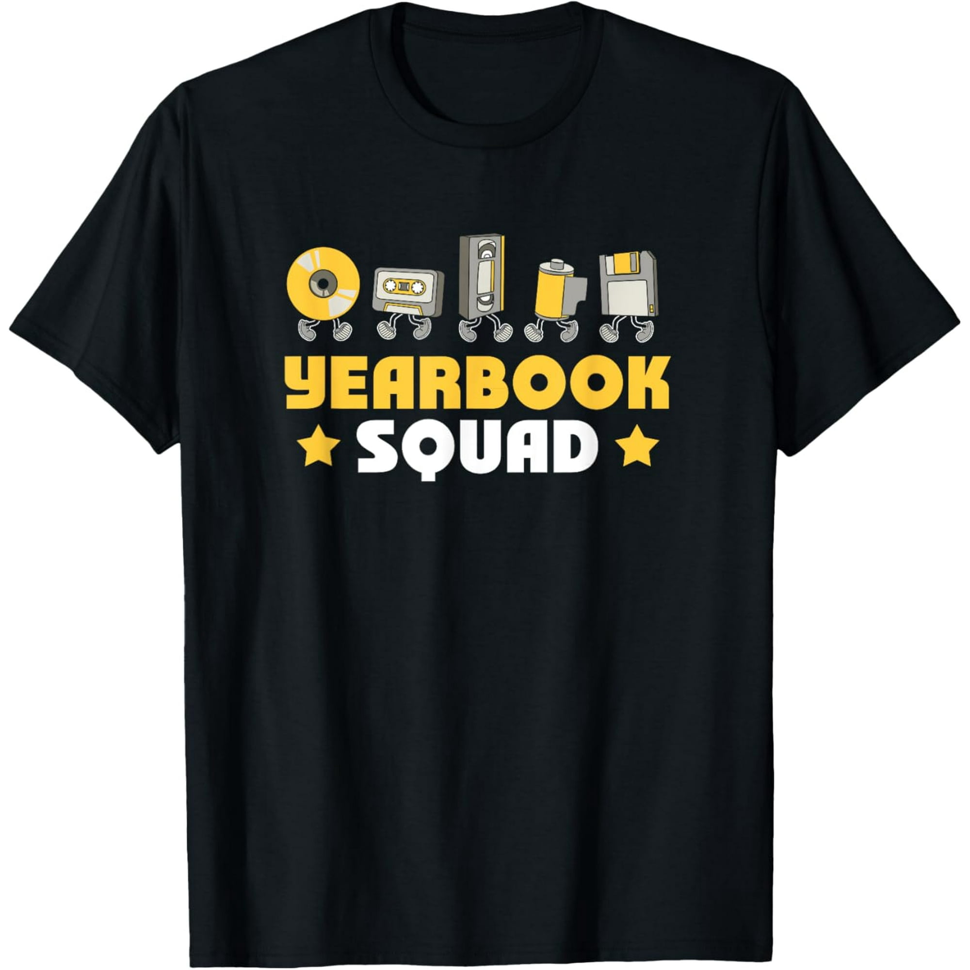 100% pure cotton Yearbook Squad Storage Devices Funny Floppy Disk T ...