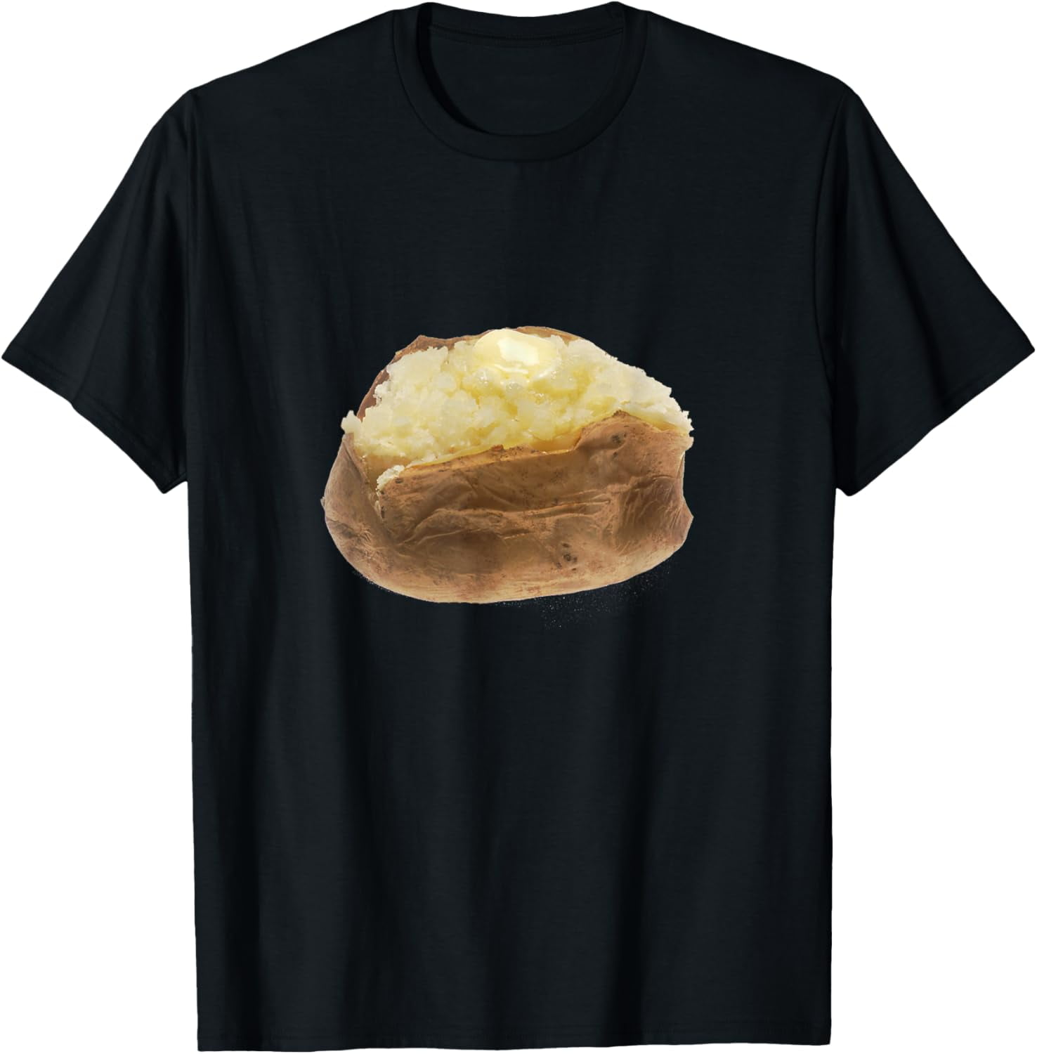 100% pure cotton for both men and womenBaked Potato T-Shirt - Walmart.com