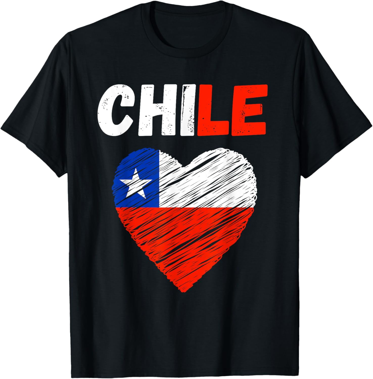 100% pure cotton for both men and womenChile Flag Holiday Chile Heart ...