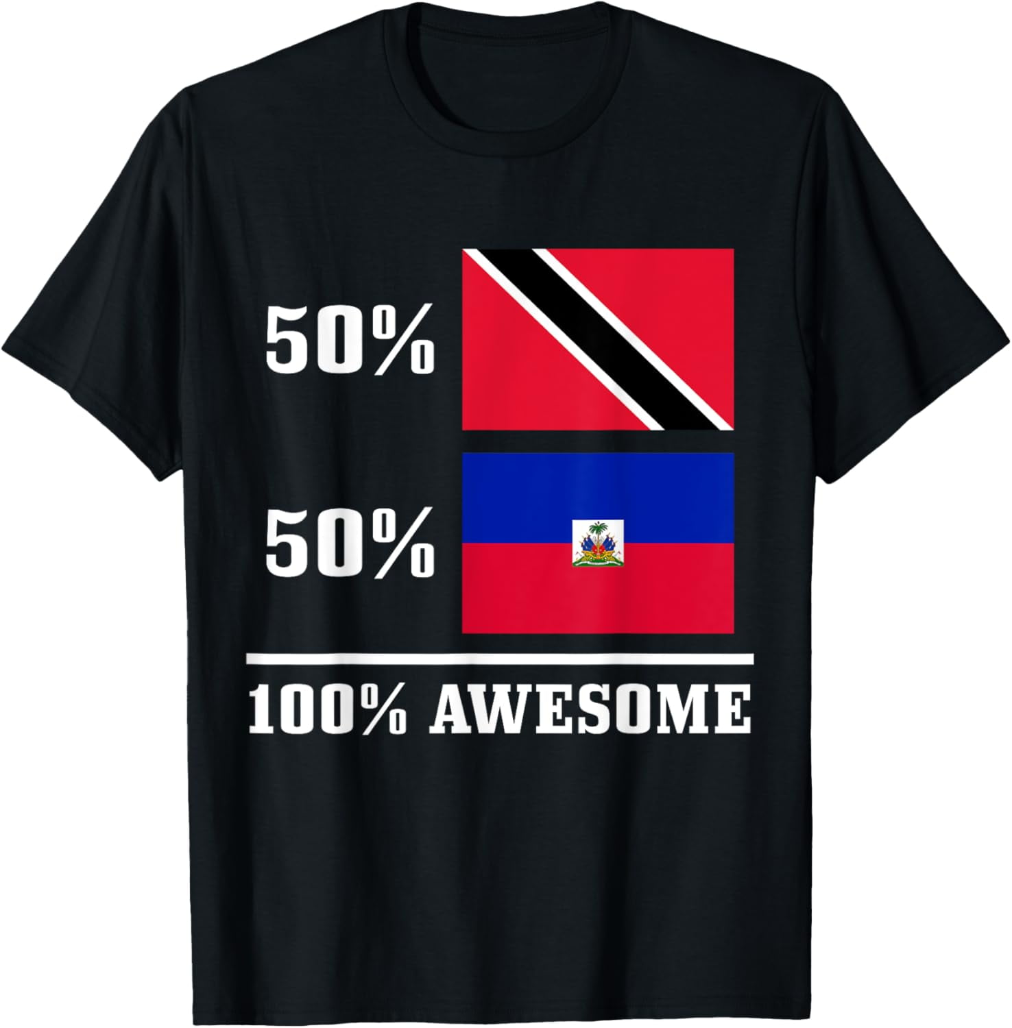 100% pure cotton short-sleeved for men and women50% Trinidad & Tobago ...