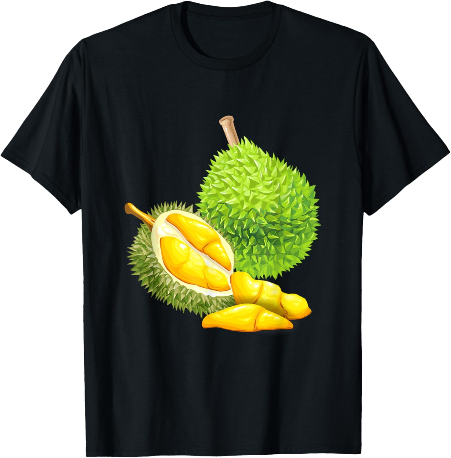 100% pure cotton short-sleeved for men and womenDurians Fruits Lovers Durian Fruit Lover Durian ...