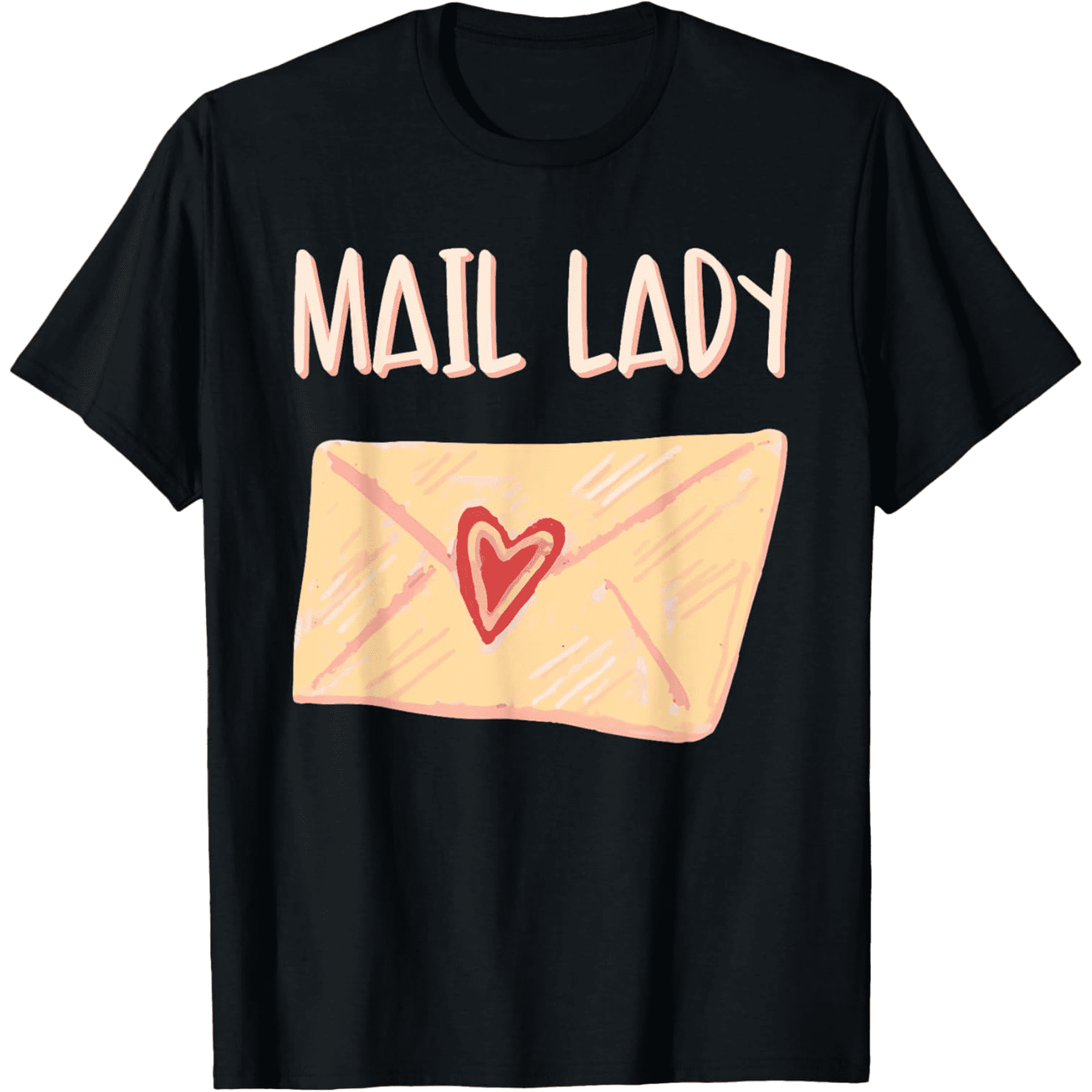 100% pure cotton short-sleeved men and womenFemale Postal Worker Mail ...