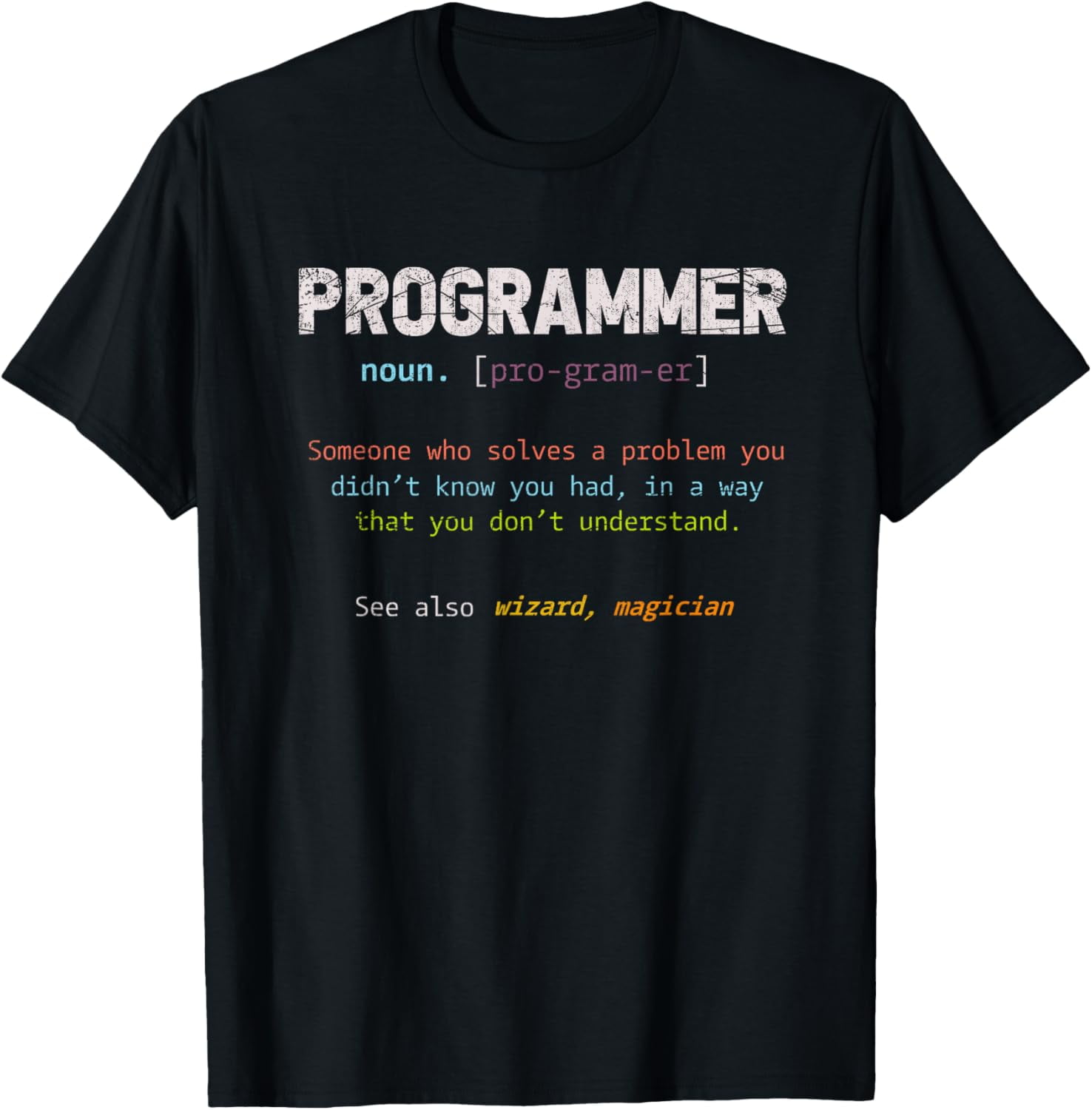 100% pure cotton short-sleeved men and womenFunny Nerd Software Developer Program Definition ...