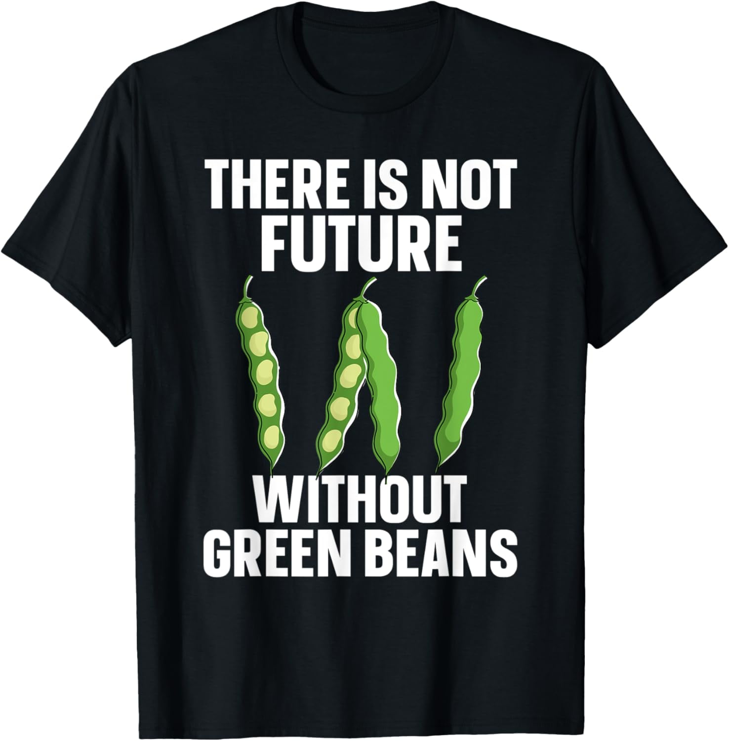 100% pure cotton short-sleeved men and womenGreen Bean There Is No ...