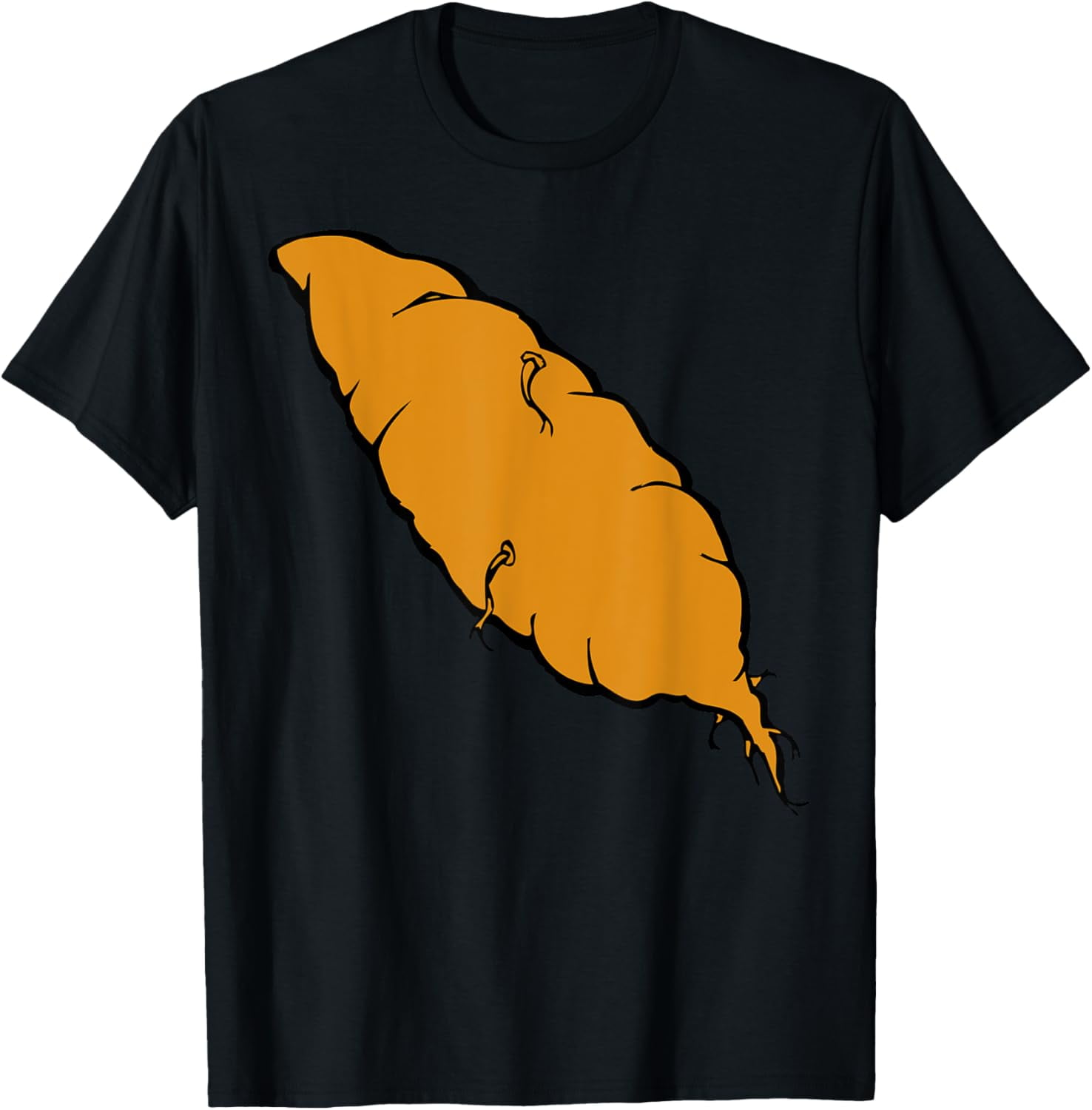 100% pure cotton short-sleeved men and womenSweet Potato Yam Halloween ...
