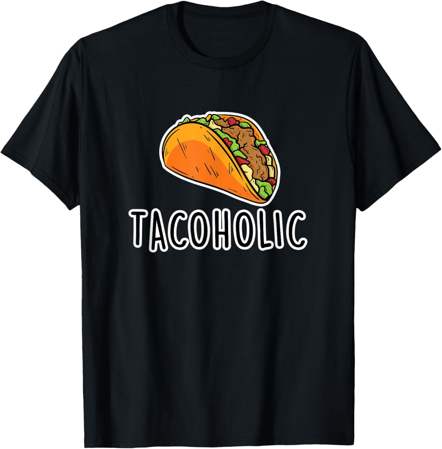 100% pure cotton short-sleeved shirts for both men and womenTaco-Holic ...