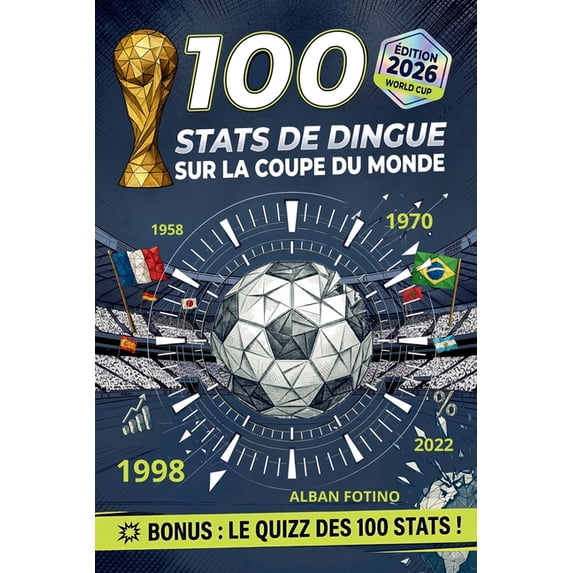 100 stats de dingue sur la Coupe du Monde, (Paperback) - Walmart.com