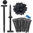 100 ties, nylon universal cable tie buckle, ties, quick repair ties for ...