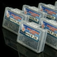 100 tubes with Izu hook box with barb crooked mouth black high carbon ...