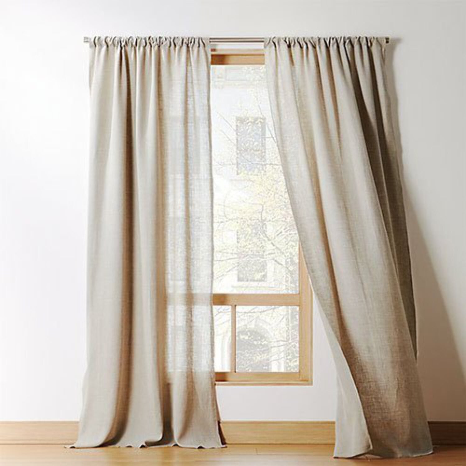 100% turkish Linen curtains - Walmart.com