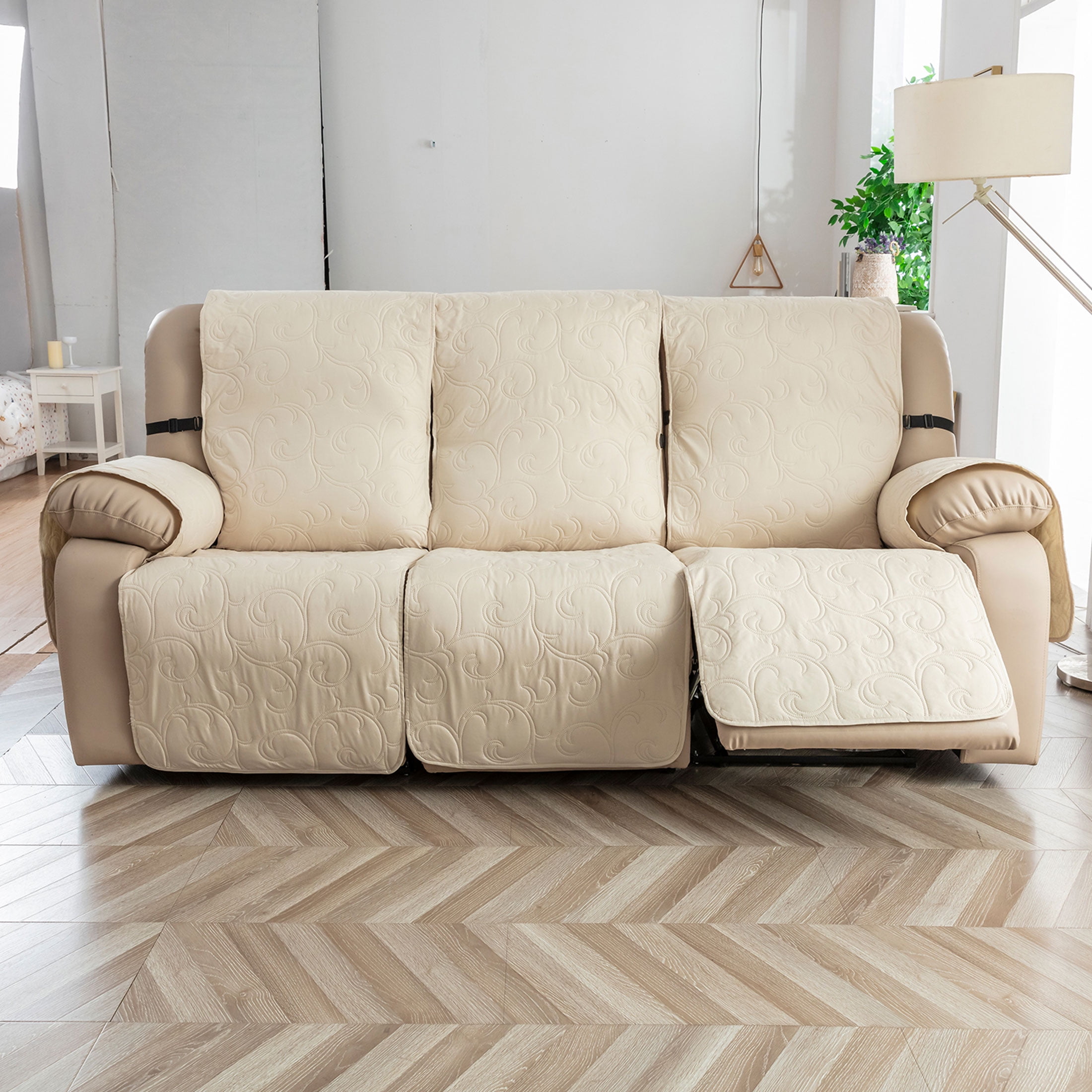100% waterproof three seater recliner cover, anti slip recliner cover ...