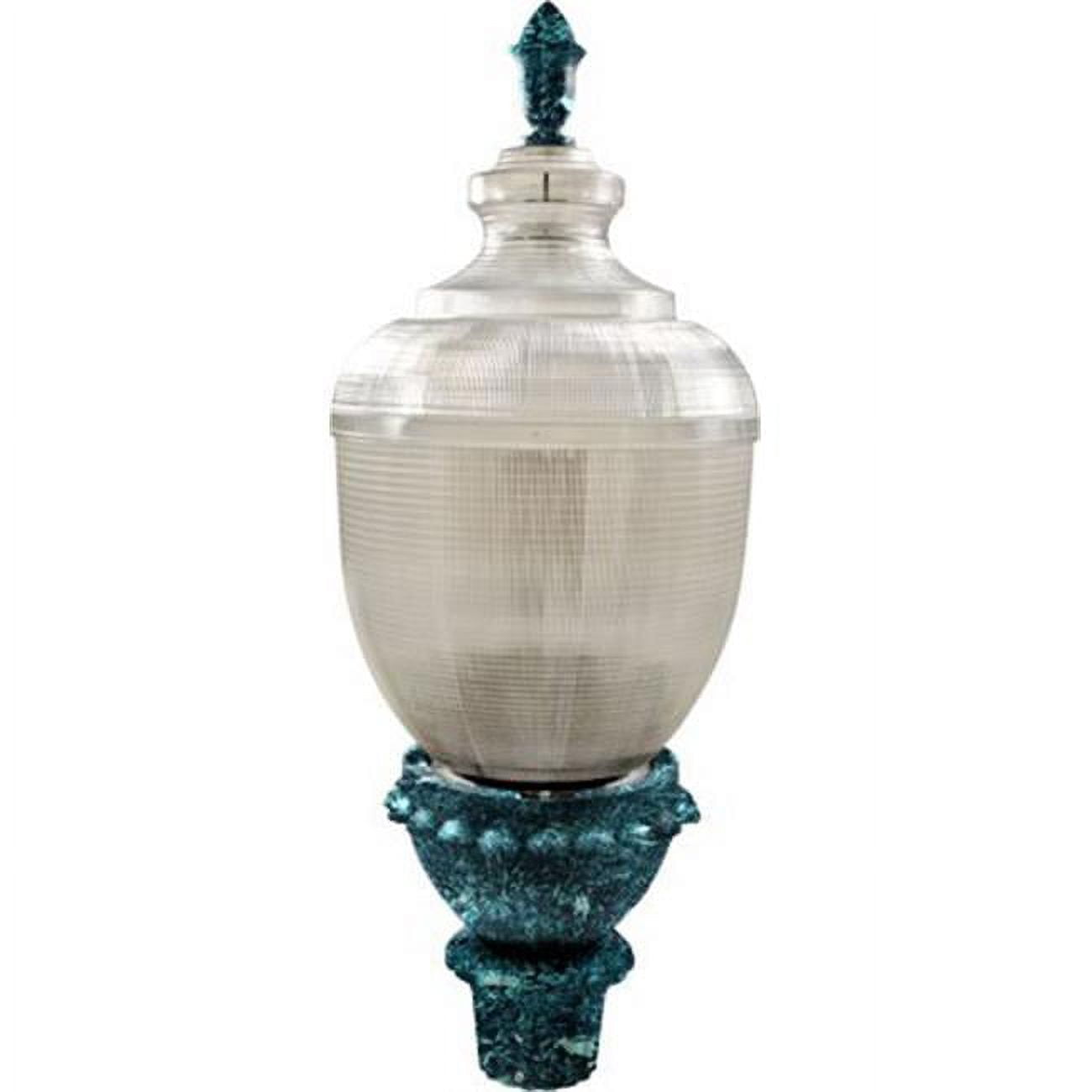 100 watt Metal Halide Mogul Base Multi-Tap Clear Acorn Post Top Fixture ...