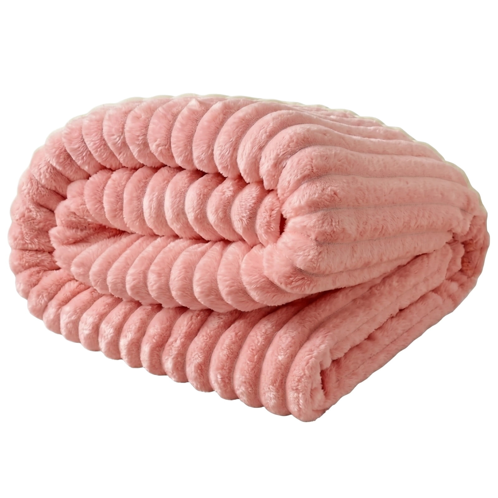 100" x 70" Ultra Thick Flannel Nap Blanket, Premium Polyester Bunny ...