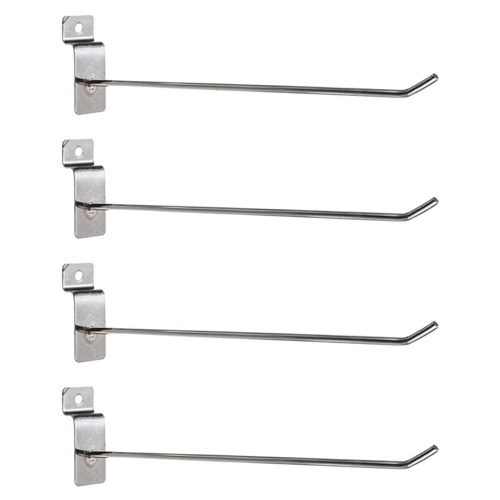 100 x Single Hook Pin Shop Display Fitting Hanger 200mm,100 x Hooks ...