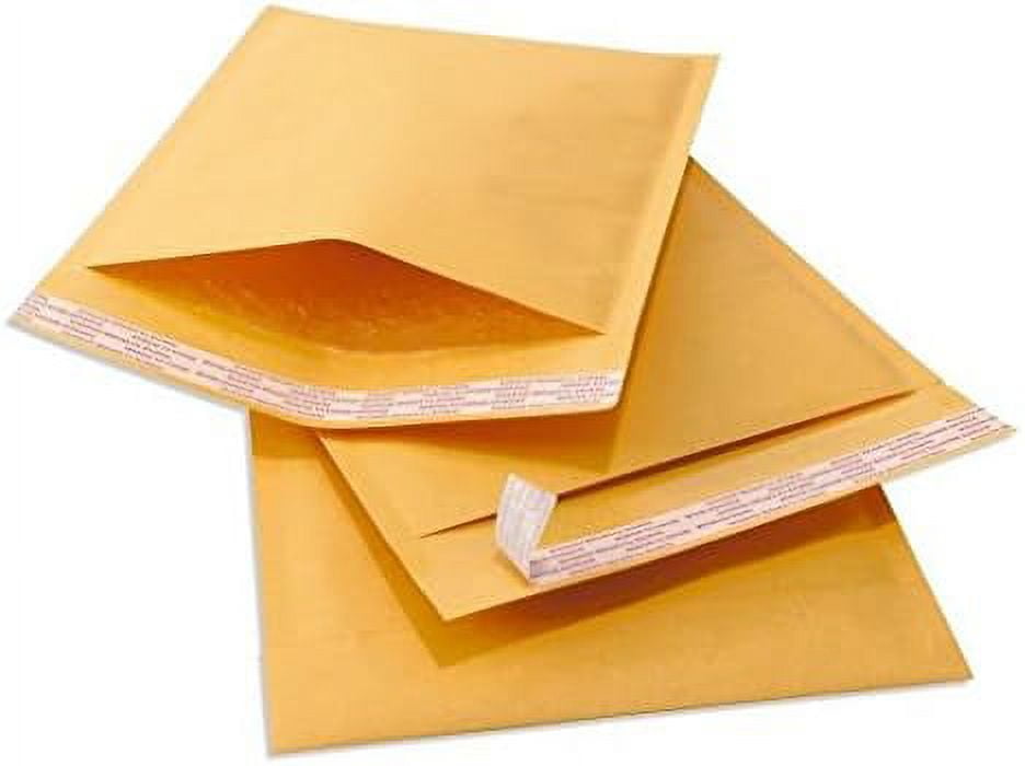 1000#000 4x8 Kraft Paper Bubble Padded Envelopes Mailers Shipping Case ...