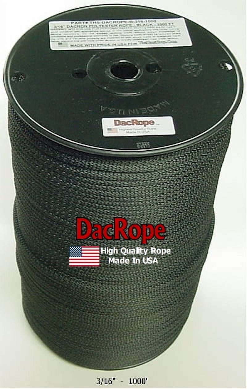 1000' - 1/8" Ham Radio Antenna Support Rope - First Quality Polester ...
