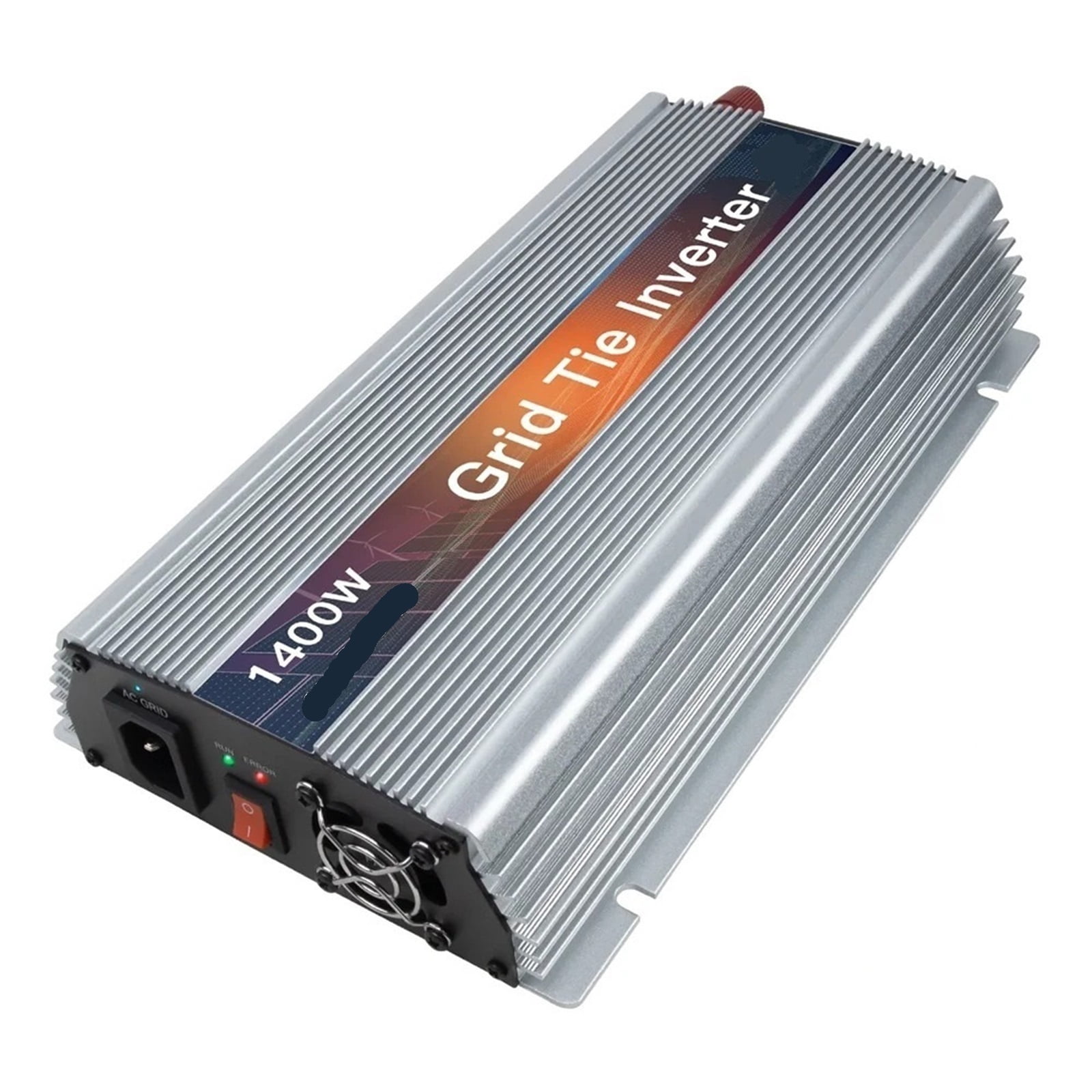 1000-1400W Micro Grid Tie Solar Inverter 20-50V DC to AC 1MPPT Pure ...