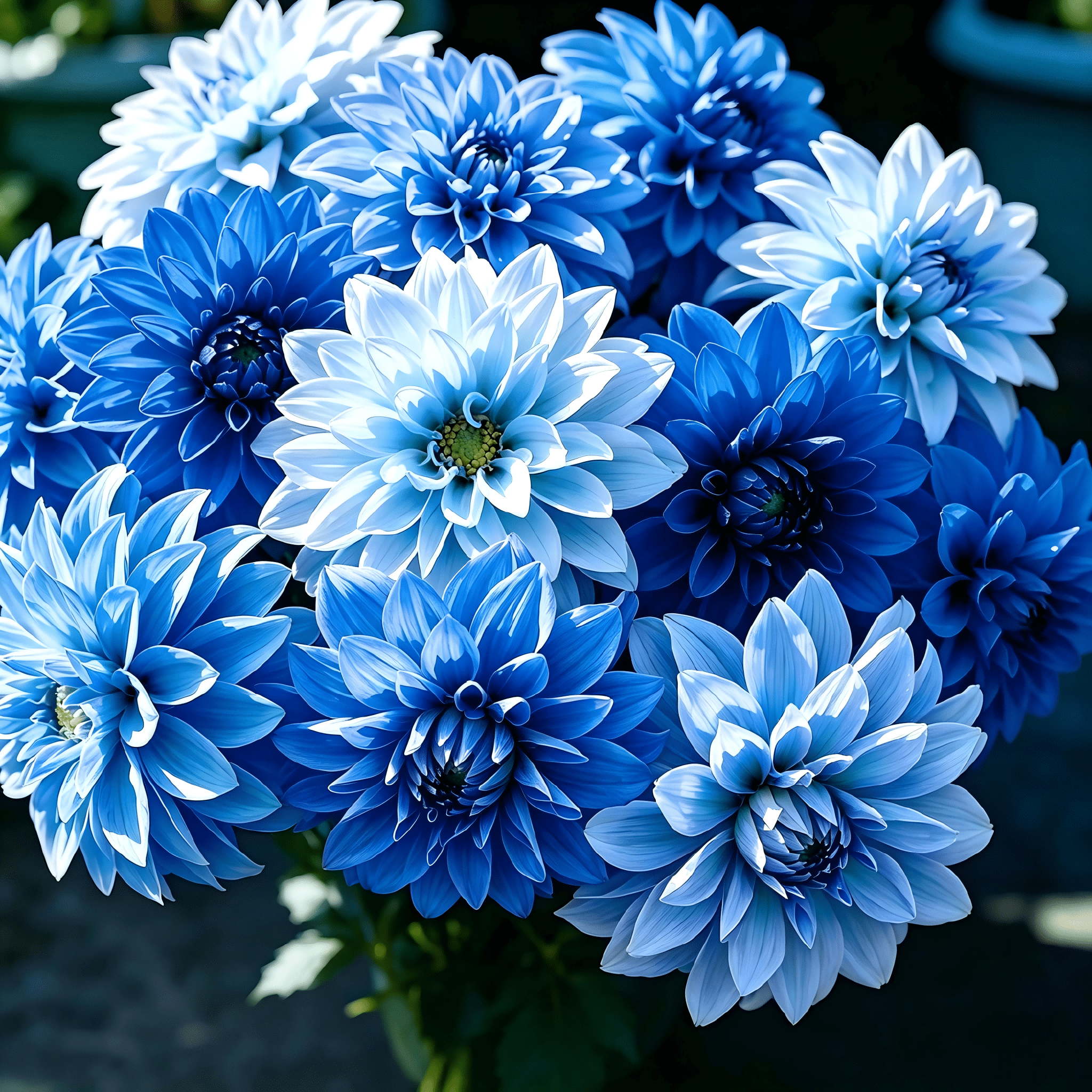 1000-2000 Dahlia Cultivation Pellets . Large Flowers — Suitable for Pot ...