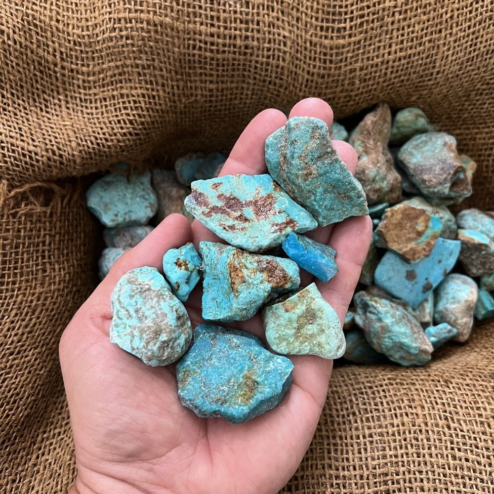 1000 Carat Lots of Old Stock Kingman, AZ Turquoise Rough - HIGH END ...