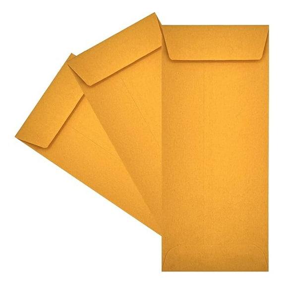 1000 Cashier Depot #11 Open End Policy Envelopes, Brown , 4.5 x 10.375 ...