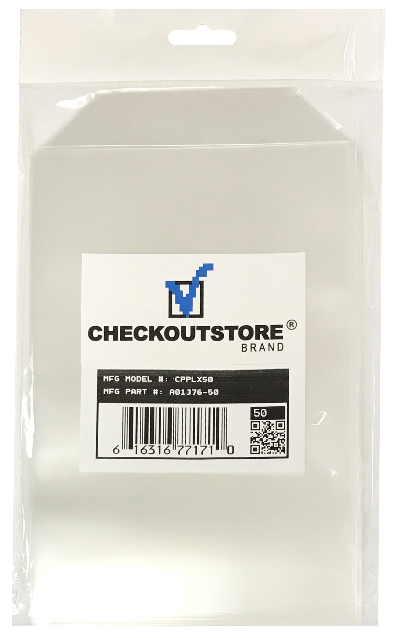 1000 CheckOutStore Stamp & Die Clear Storage Pockets (5 5/8 x 8 1/2 ...