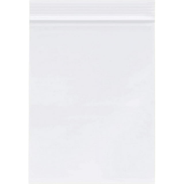 1000 Clear Plastic Zip Lock Bags Heavy Duty 6x9 inch Resealable Poly ...