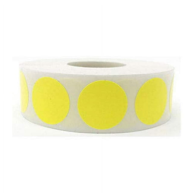 1000 Color Coding Dot Stickers 3/4" Self-Adhesive Round Circle Labels ...