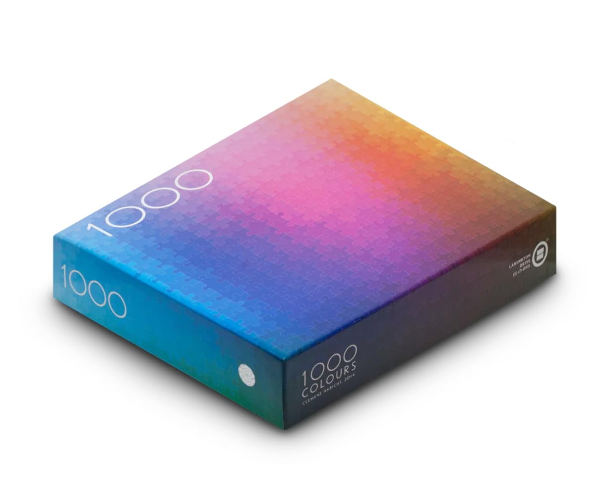 1000 Colors Jigsaw Puzzle EC36 CMYK Gradient Clemens Habicht - Walmart.com