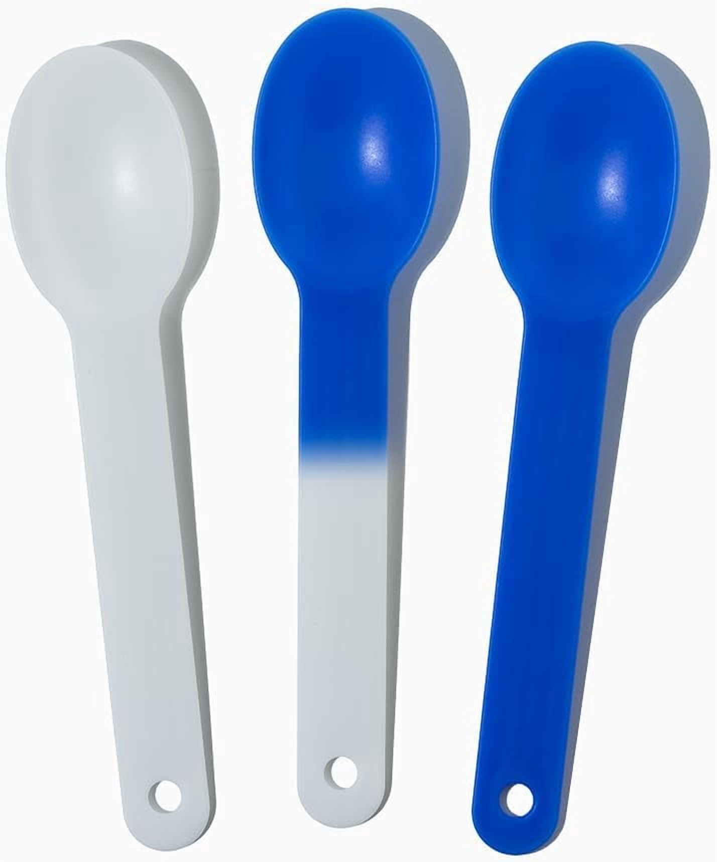 1000-Count XL Color Changing Ice Cream Plastic Spoons | Changes White ...