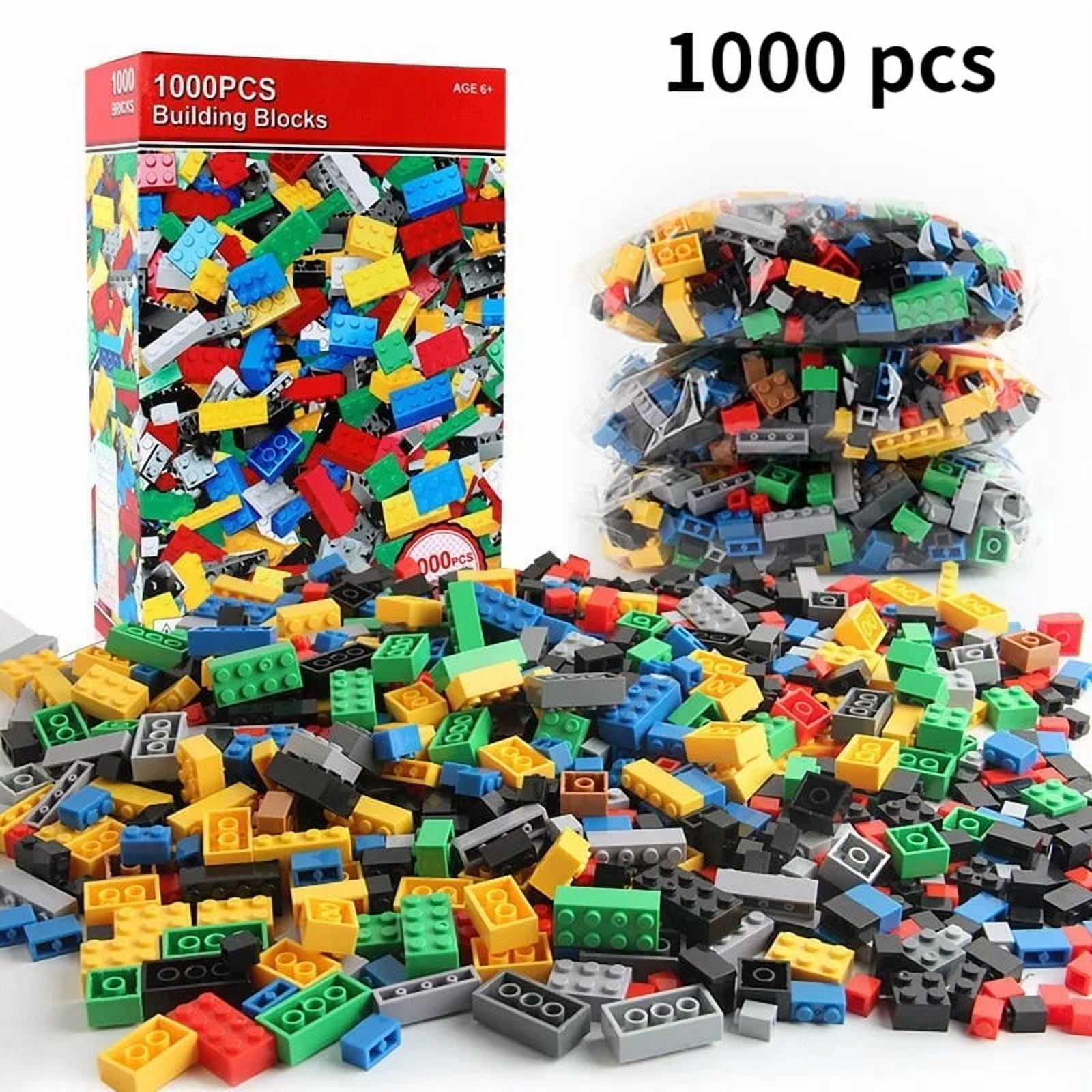 1000 DIY creative building blocks bulk set Urban Classic building ...