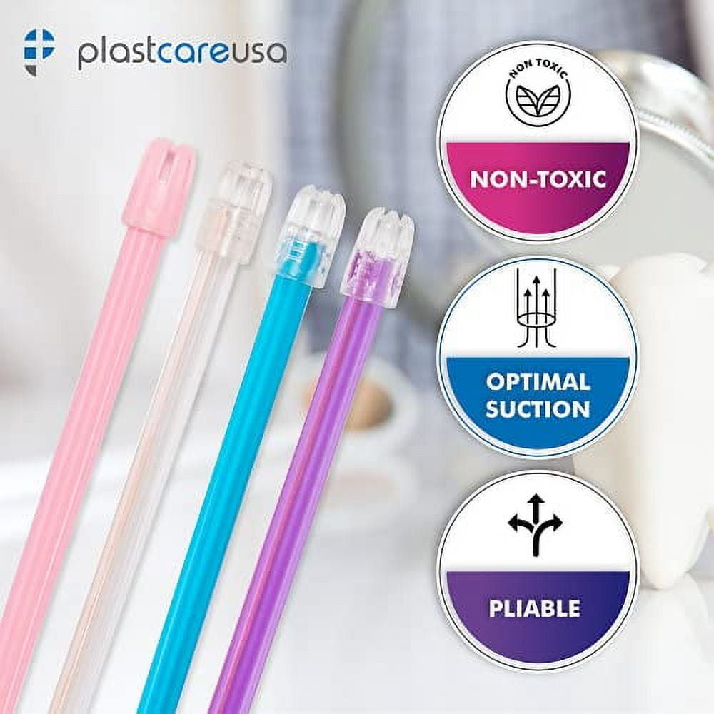 1000 Dental Saliva Ejectors Disposable - Medical Grade Latex Free ...