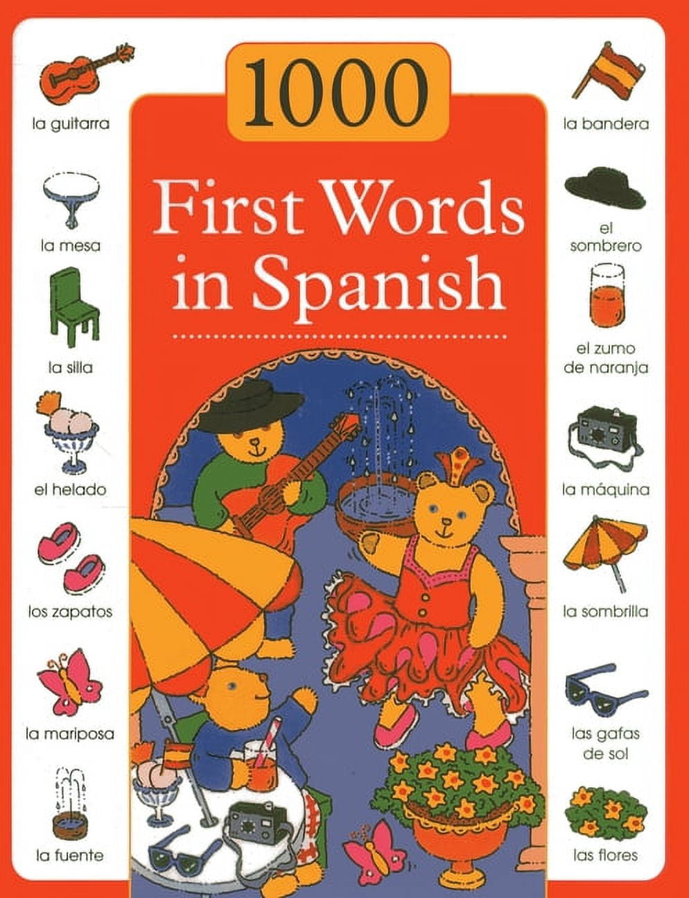 1000 First Words in Spanish (Hardcover) - Walmart.com