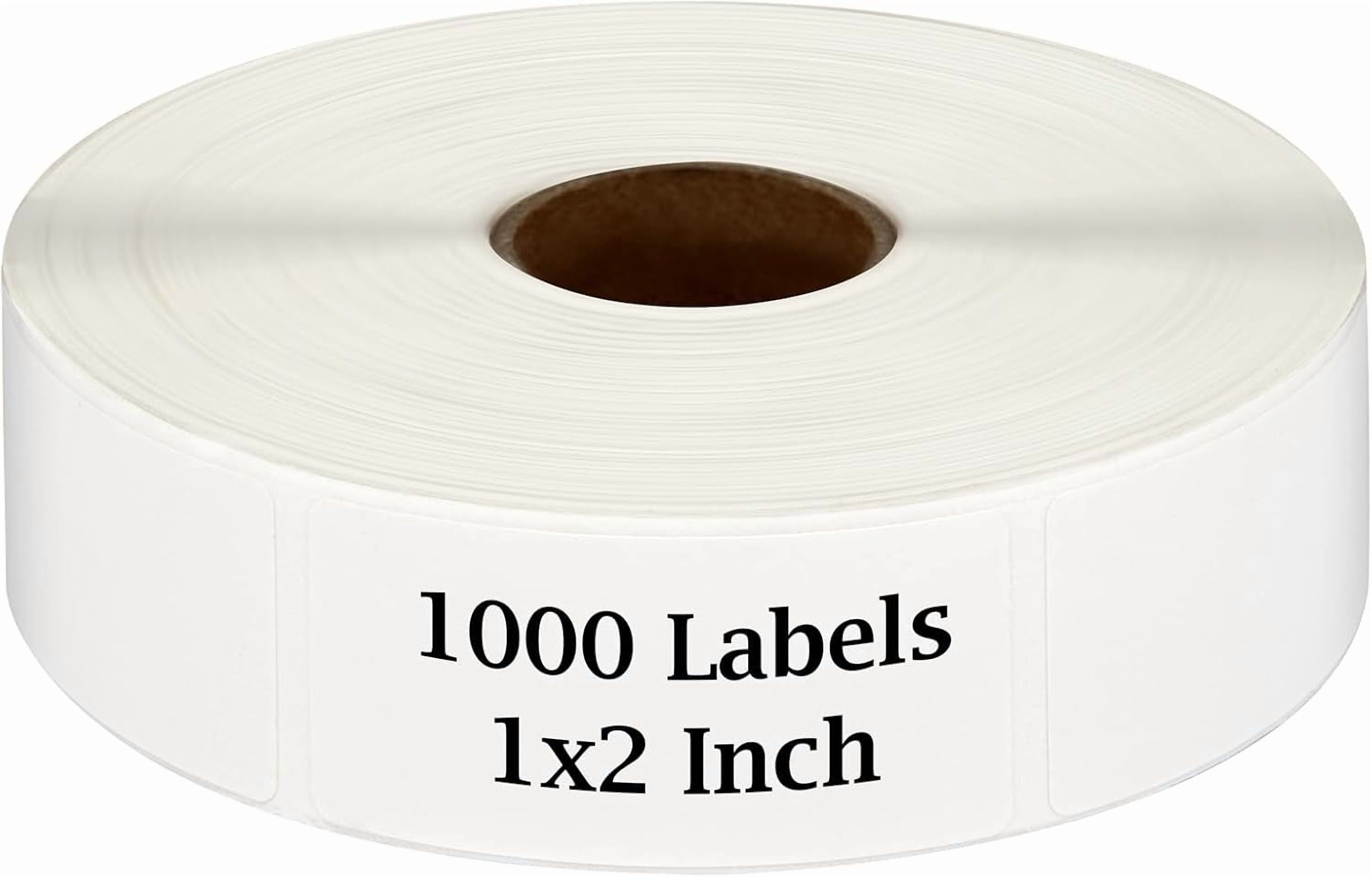 1000 Food Labels, Blank Removable Freezer Labels, Water and Oil ...