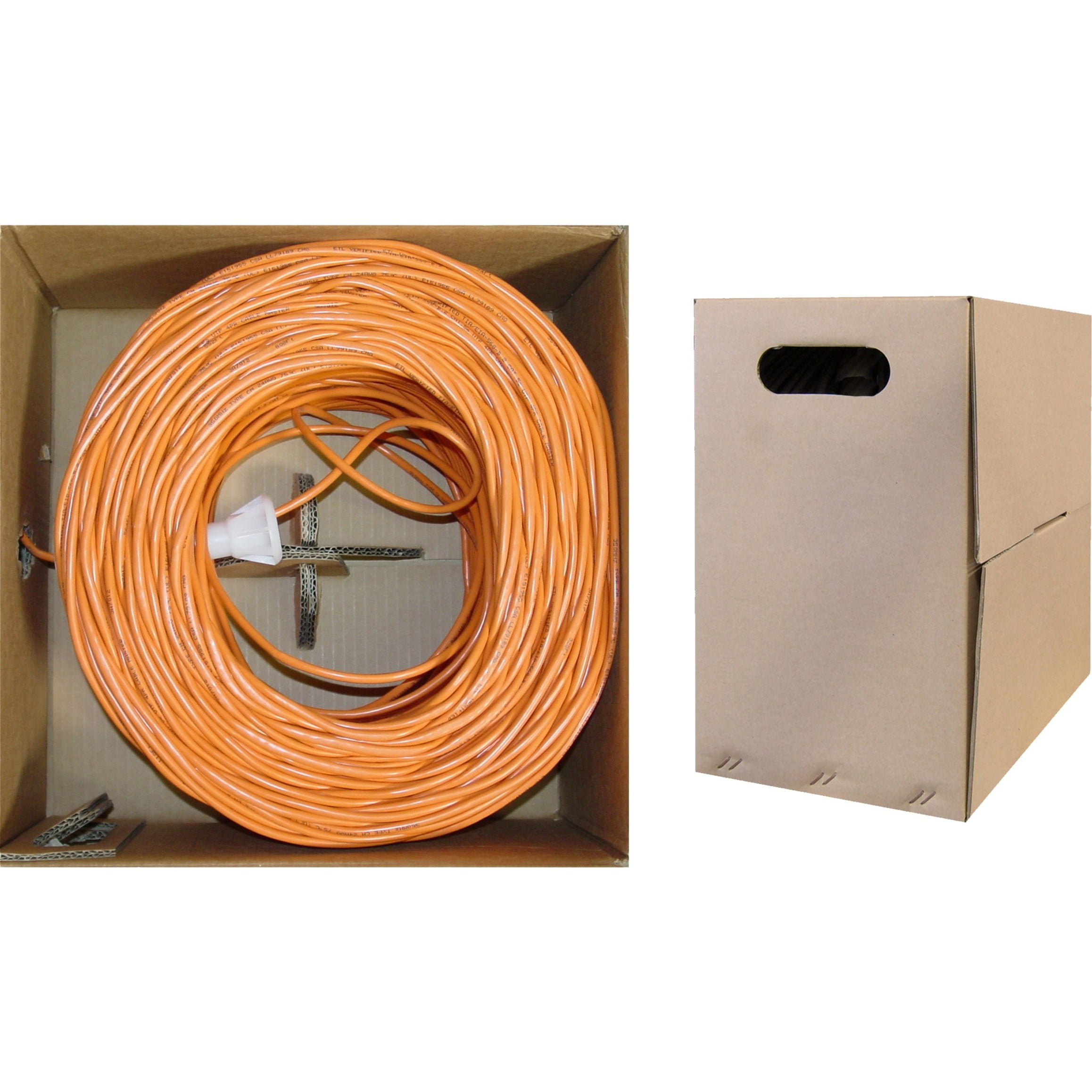 1000 Foot Bulk Cat5e Riser (CMR) Ethernet Cable, 24 AWG, 350 Mhz, ETL ...