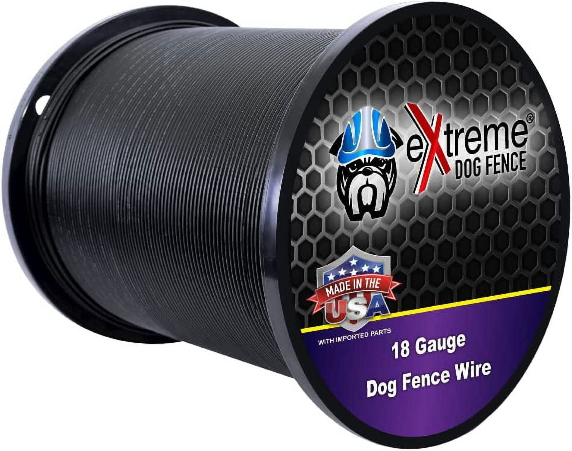 1000 Foot Spool 18 Gauge Boundary Wire for In Ground Pet Fence by ...