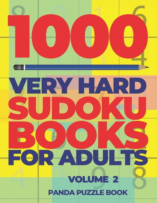 1000 Very Hard Sudoku Books for Adults: 1000 Very Hard Sudoku Books For ...