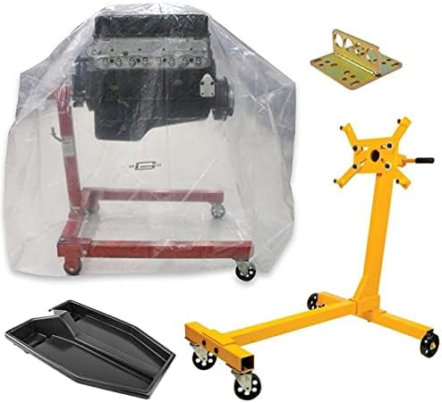 1000 LBS Engine Stand Storage Kit, Bag/Lift Plate/Drip Tray - Walmart.com