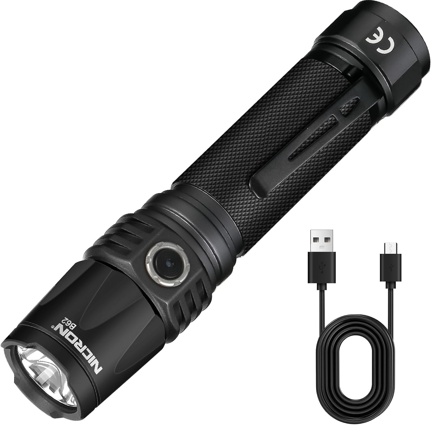 1000 Lumens Rechargeable Tactical Flashlight: Led Flashlight Small ...