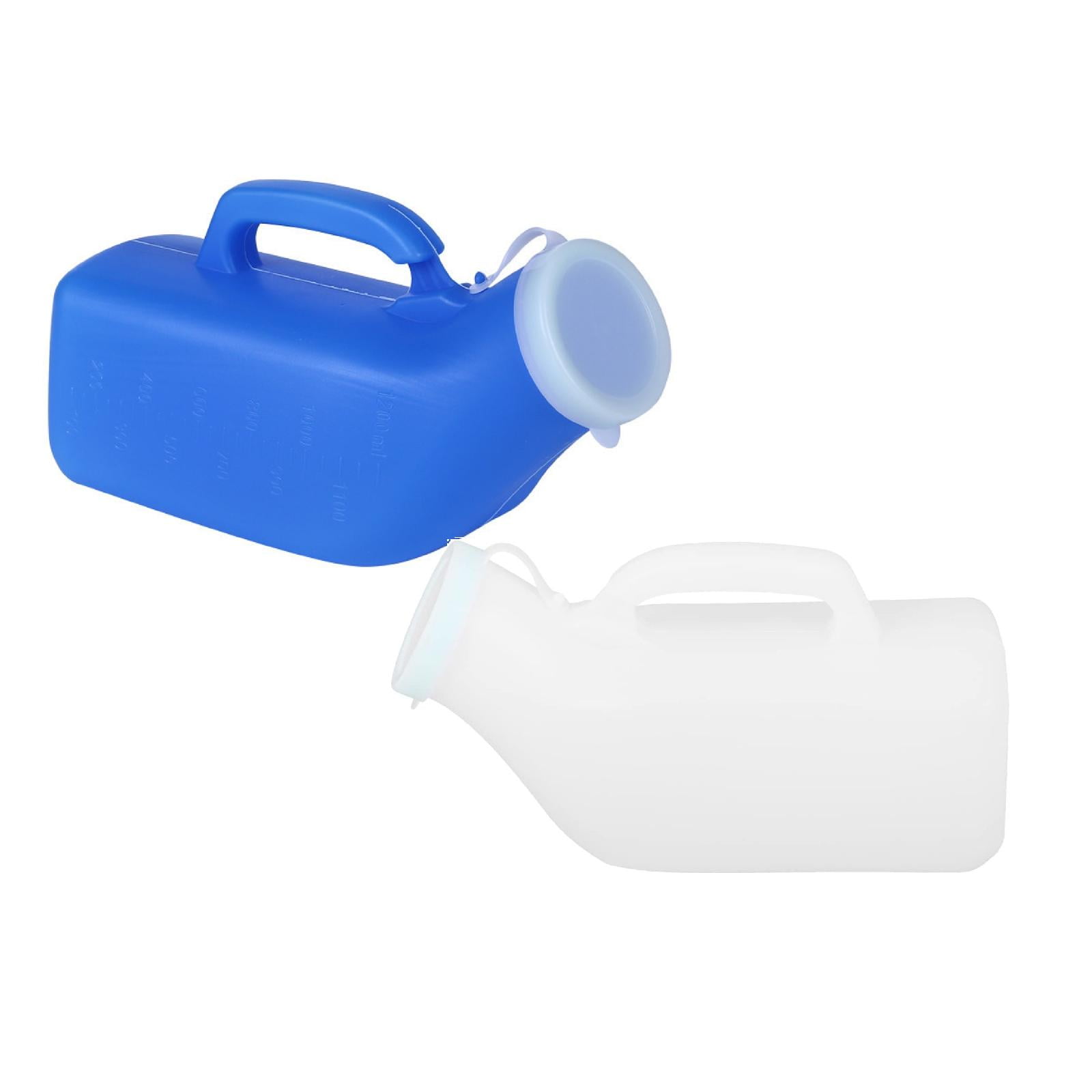 1000 ML Male Urinal With Cap Reusable Plastic Men Elderly Urinal ...